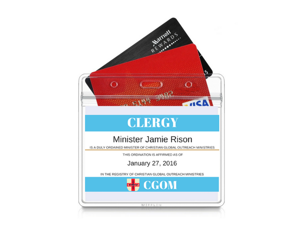 Minister Badge - Minister Now!